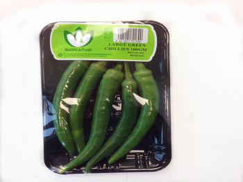 Large Green Chilli - Healthy & Fresh New Zealand